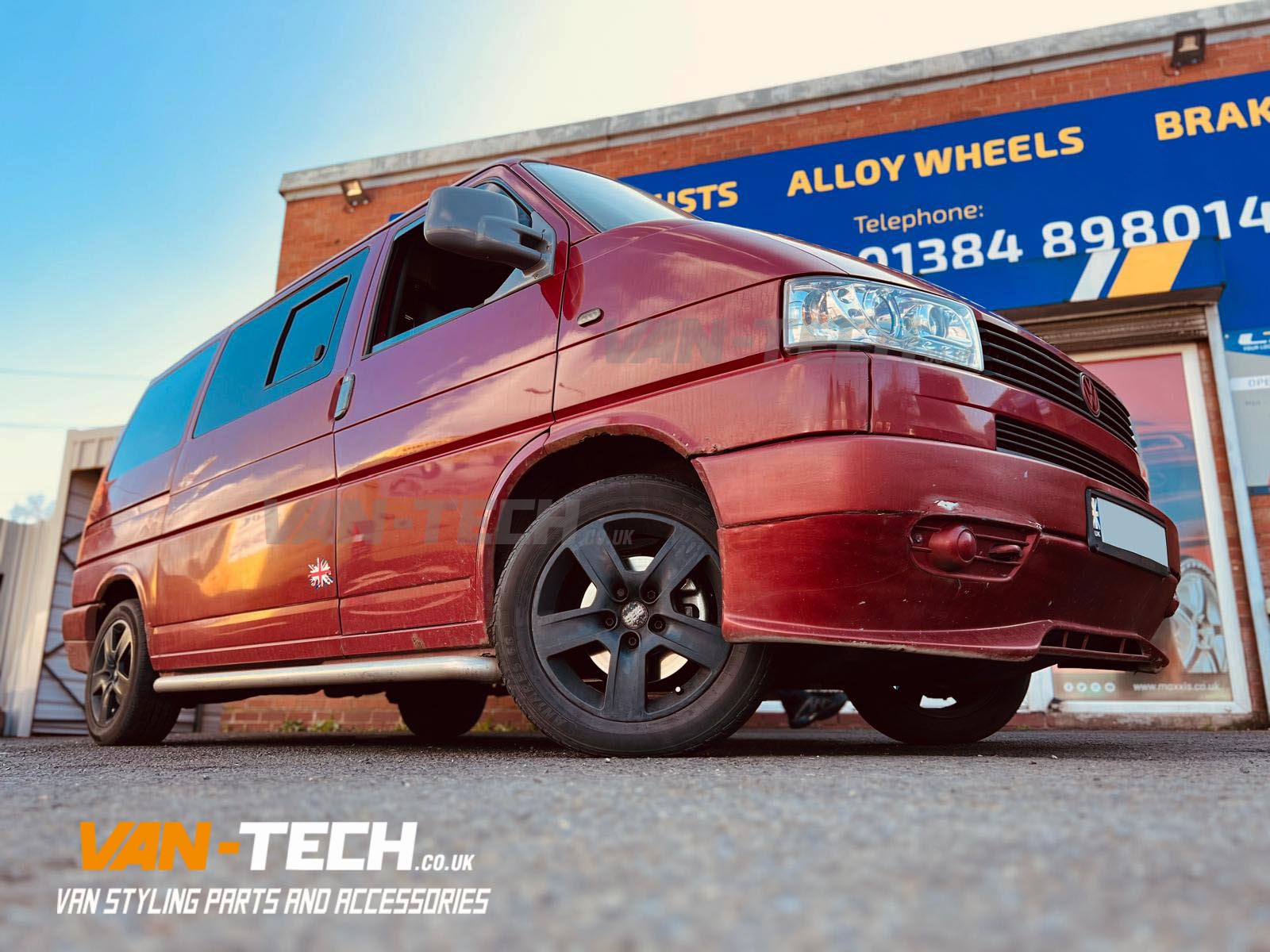 VW Transporter T4 Chunk JBW Alloy Wheels 16″ Satin Black and a set of ...