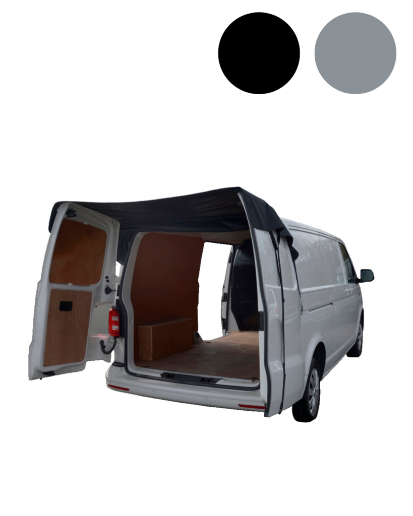 VW Transporter T6/T6.1 (2015 Onwards) Barn Door Cover | Van-Tech