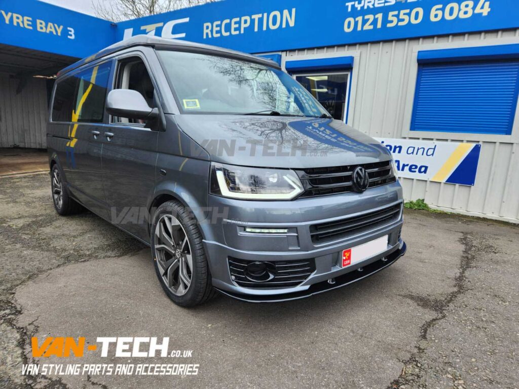 VW-Transporter-T5.1-Front-End-Upgrade-Conversion-Kit-and-Rear-Spoiler-4 ...