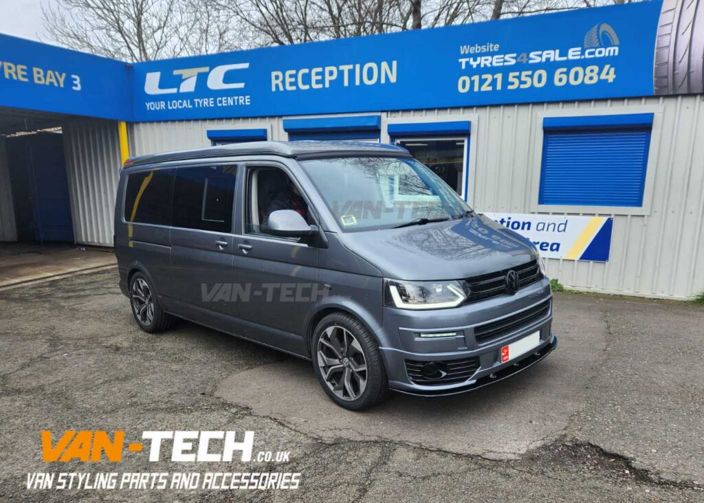 VW-Transporter-T5.1-Front-End-Upgrade-Conversion-Kit-and-Rear-Spoiler-7 ...