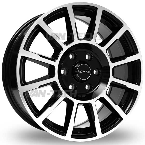 Romac Stealth Alloy Wheels Alloy Wheels 18″ VW T7 – Ford Transit
