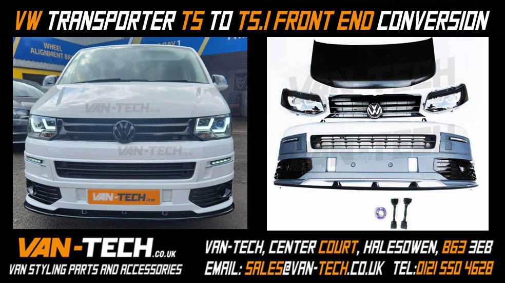 VW Transporter T5 to T5.1 Front End Conversion kit