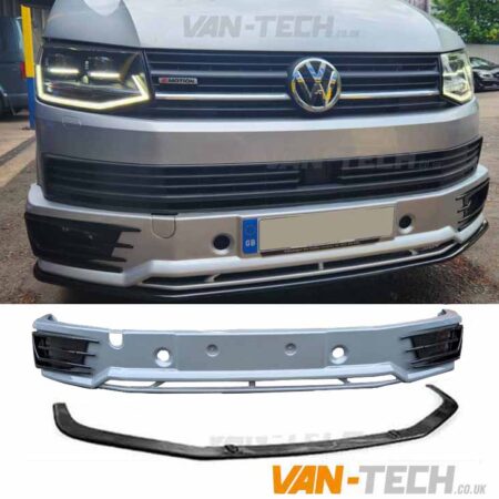 VW T6 Front Styling Inc. Grills, A-Bars, Front Spoilers, etc… | Van-Tech